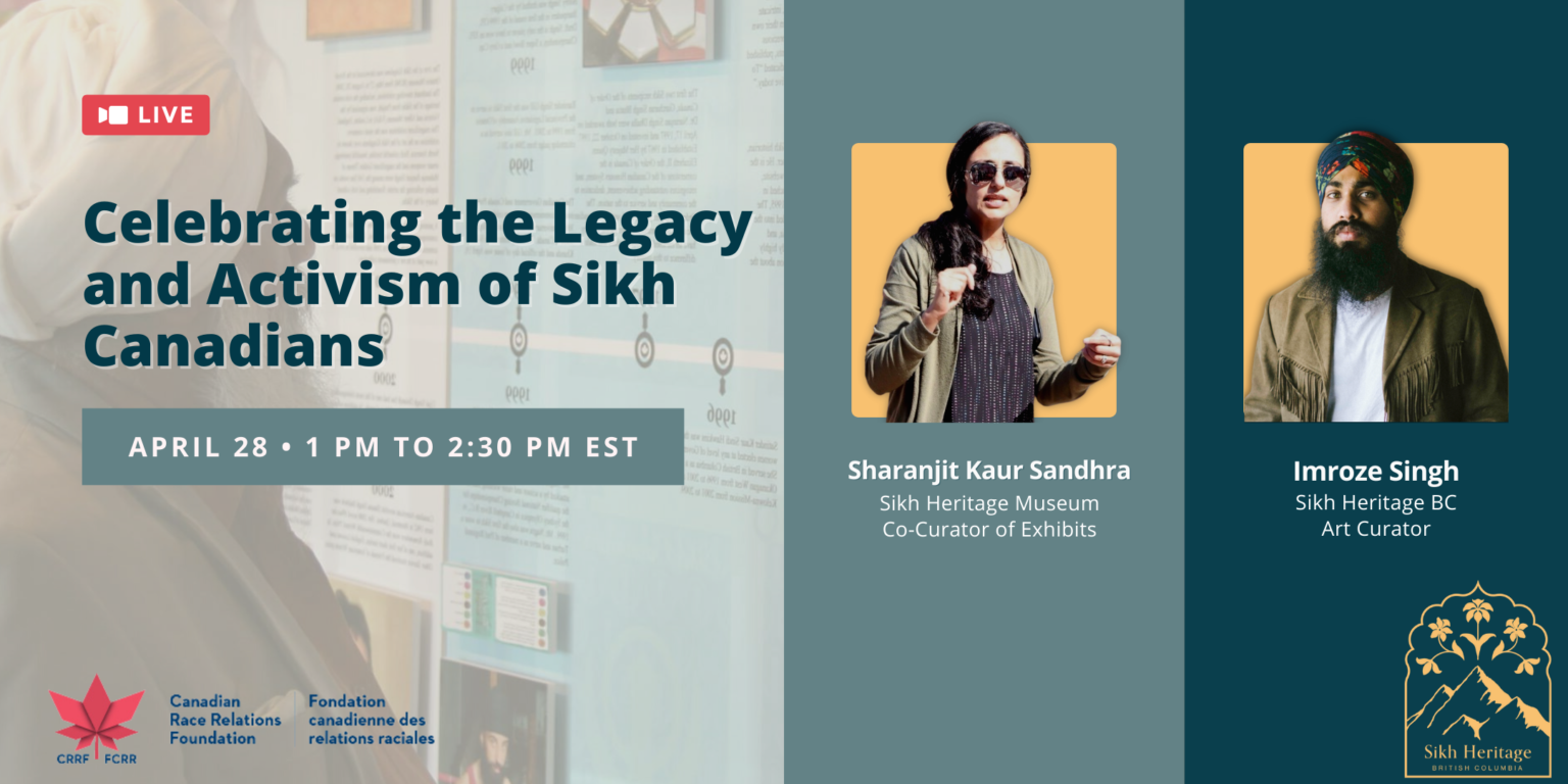 Celebrating Canada’s Sikh Heritage Month – Canadian Race Relations ...